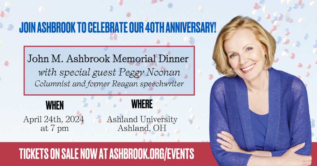 The 36th John M. Ashbrook Memorial Dinner - Ashbrook